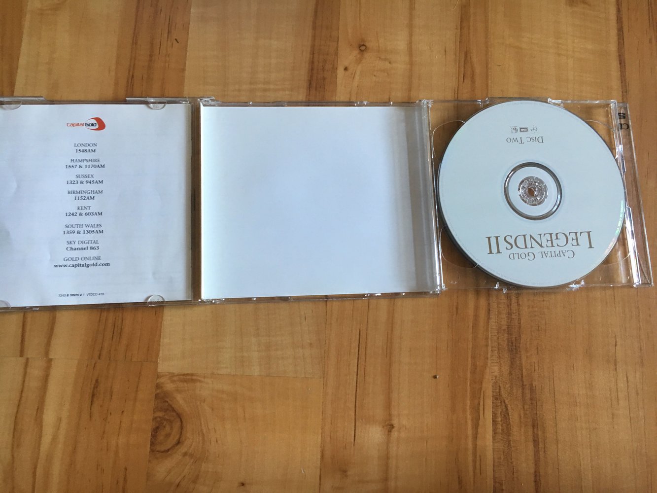 Capital Gold Legends II CD :: Kleiderkorb.de