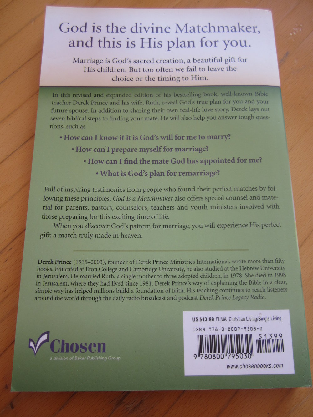 God is a Matchmaker by Derek & Ruth Prince :: Kleiderkorb.de