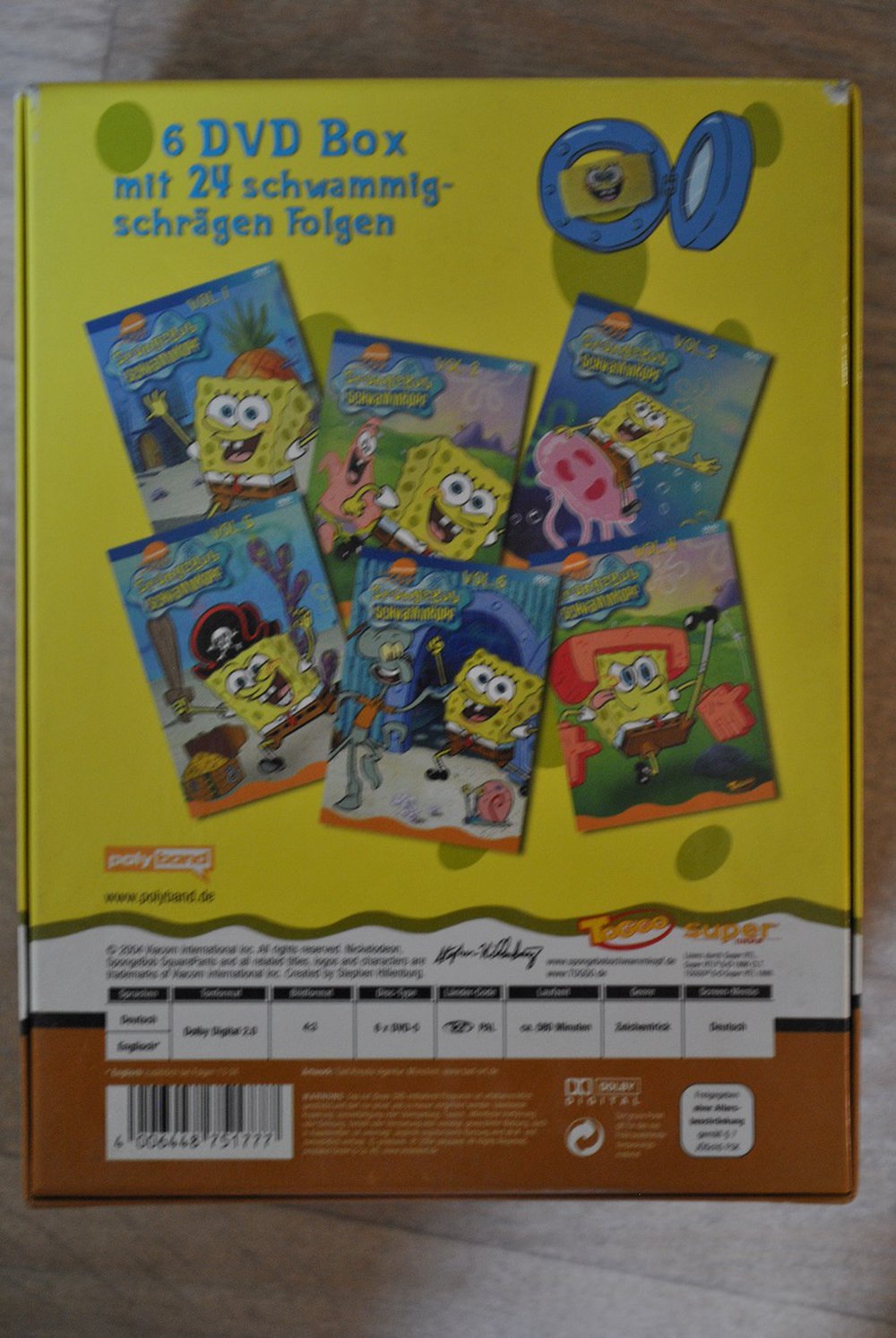 Limited Edition! Spongebob DVD Box :: Kleiderkorb.de