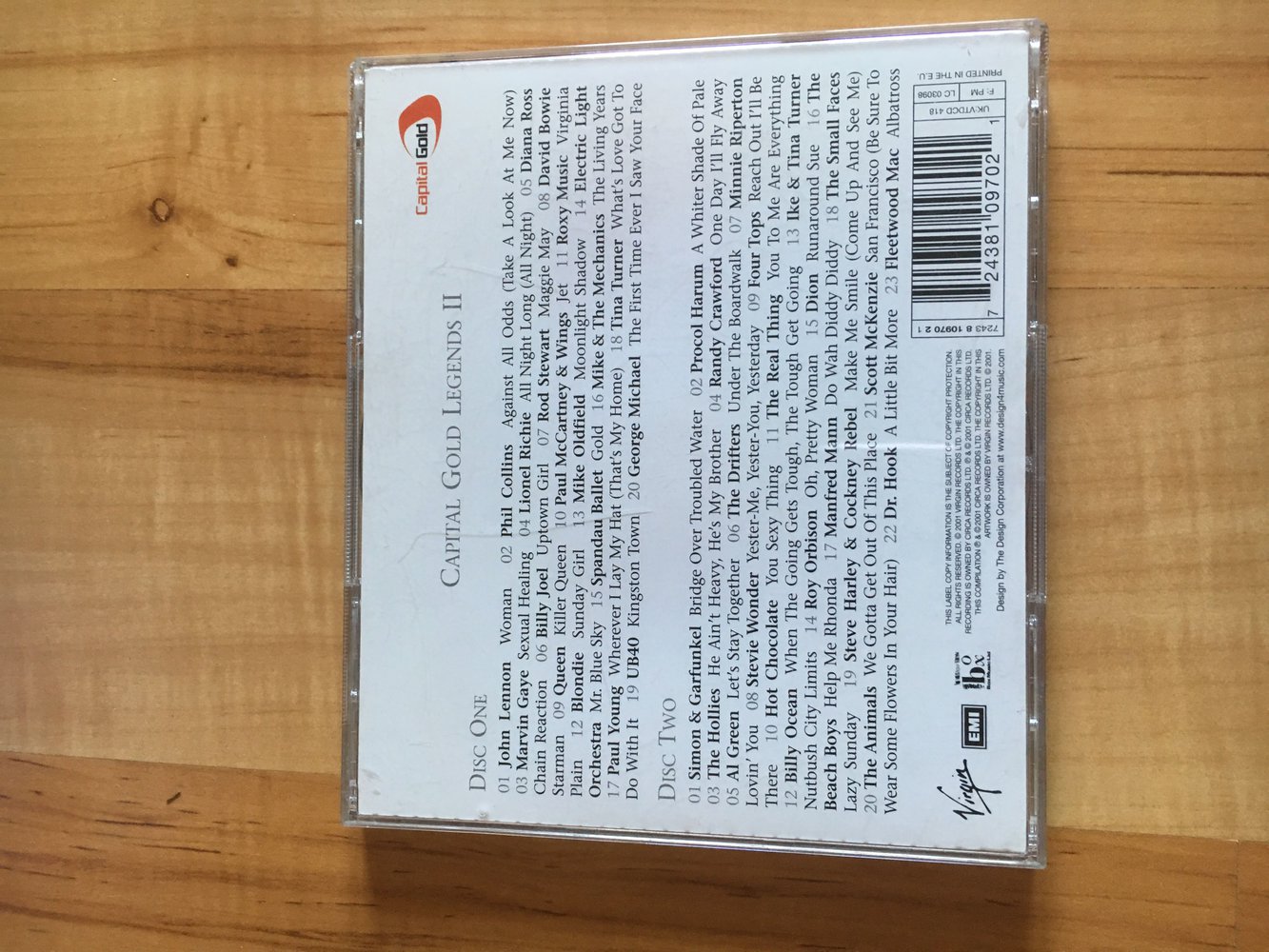 Capital Gold Legends II CD :: Kleiderkorb.de