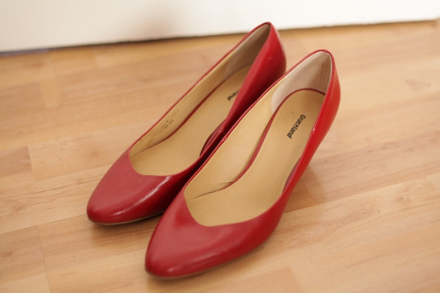 Deichmann - rote klassische Pumps :: Kleiderkorb.de