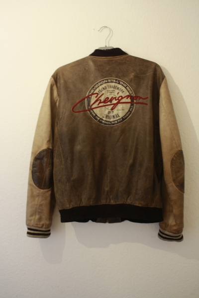 Chevignon, Lederjacke, Old Original, Vintage, Made in France, 1957, Gr M, Authentic ...