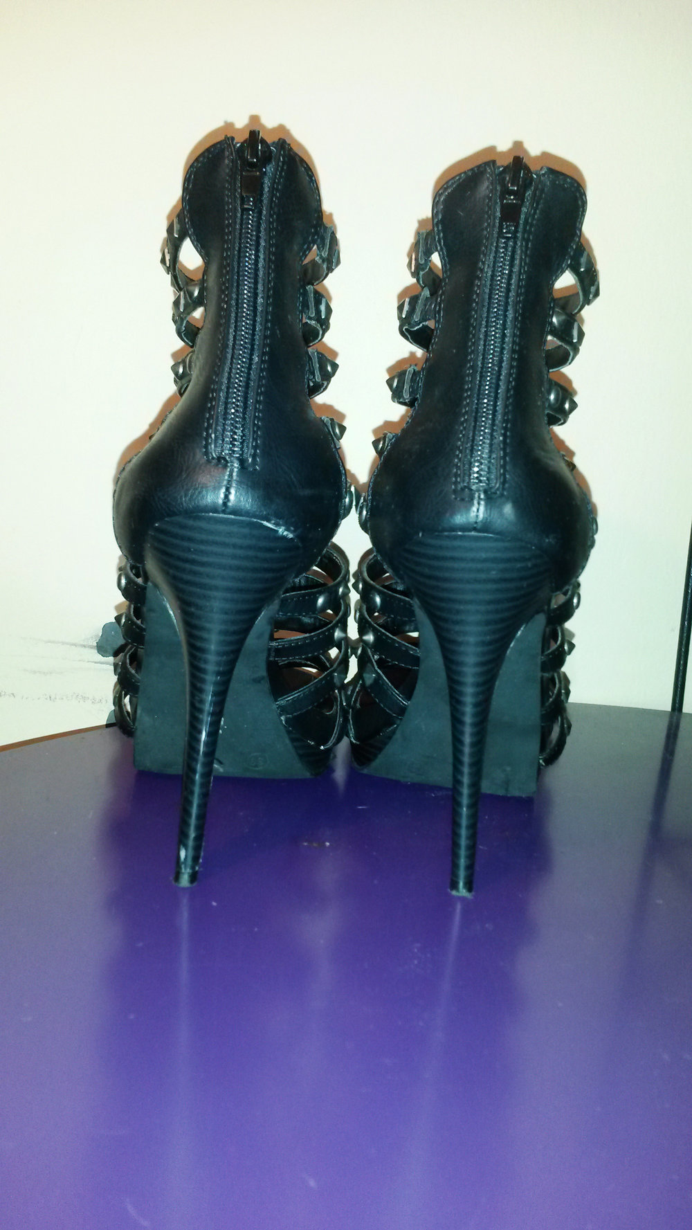 Catwalk - High Heels Gladiator Nieten Deichmann 39 :: Kleiderkorb.de