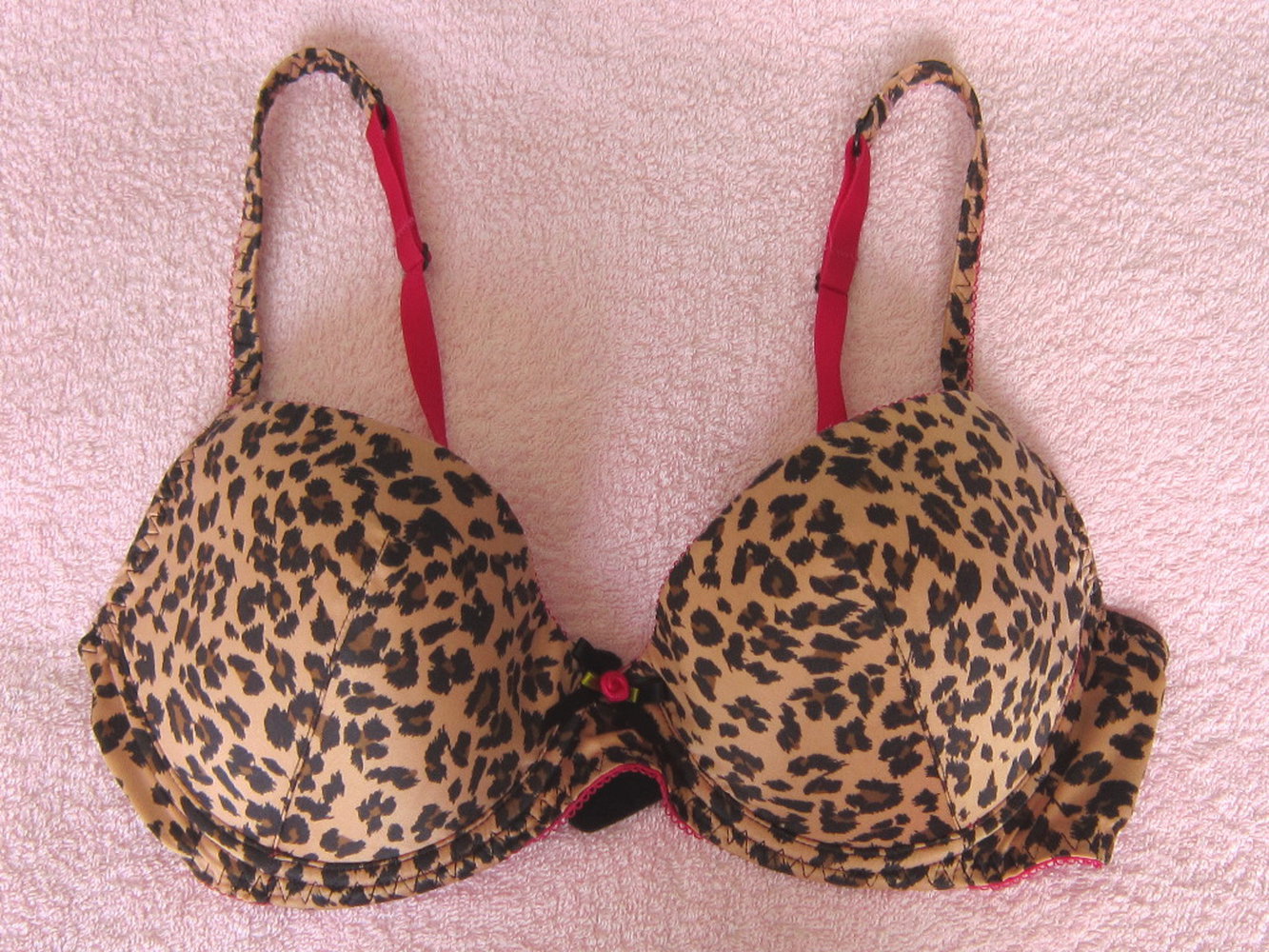 H&M - süßer Leo Push-Up BH 80C pink :: Kleiderkorb.de