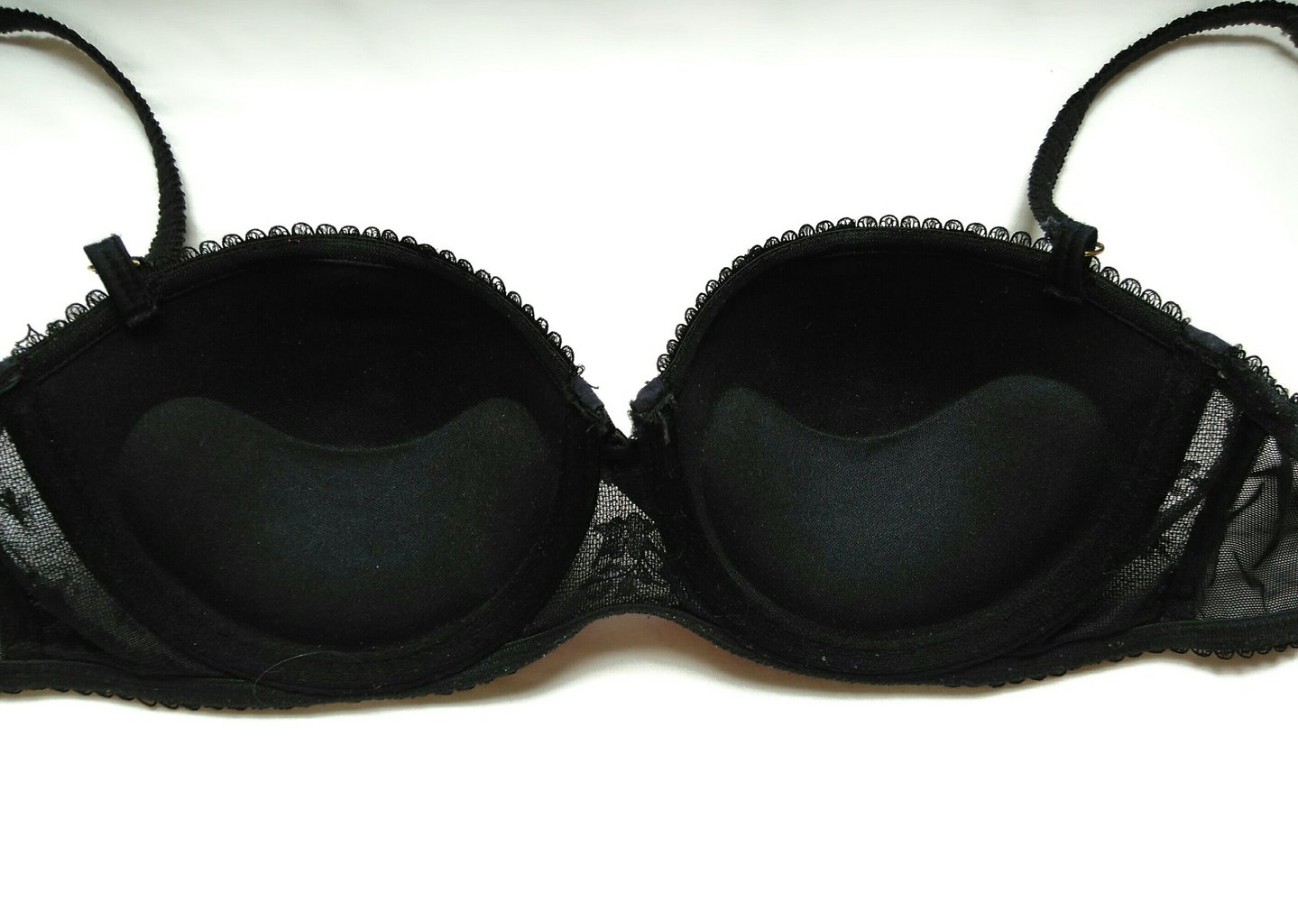 - BH 70B pink schwarz Spitze Push-up :: Kleiderkorb.de