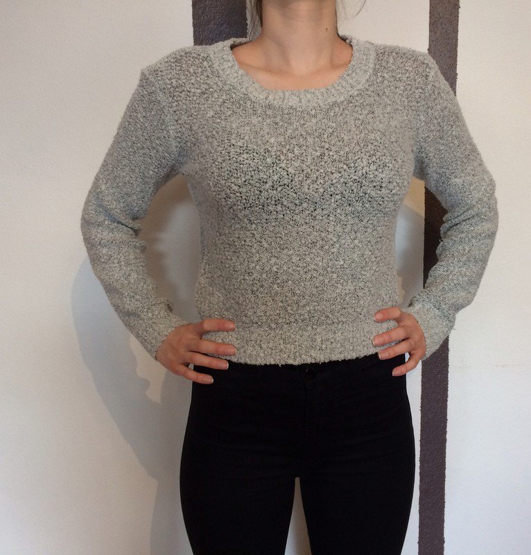 H&M - Kuscheliger Crop Pulli :: Kleiderkorb.de
