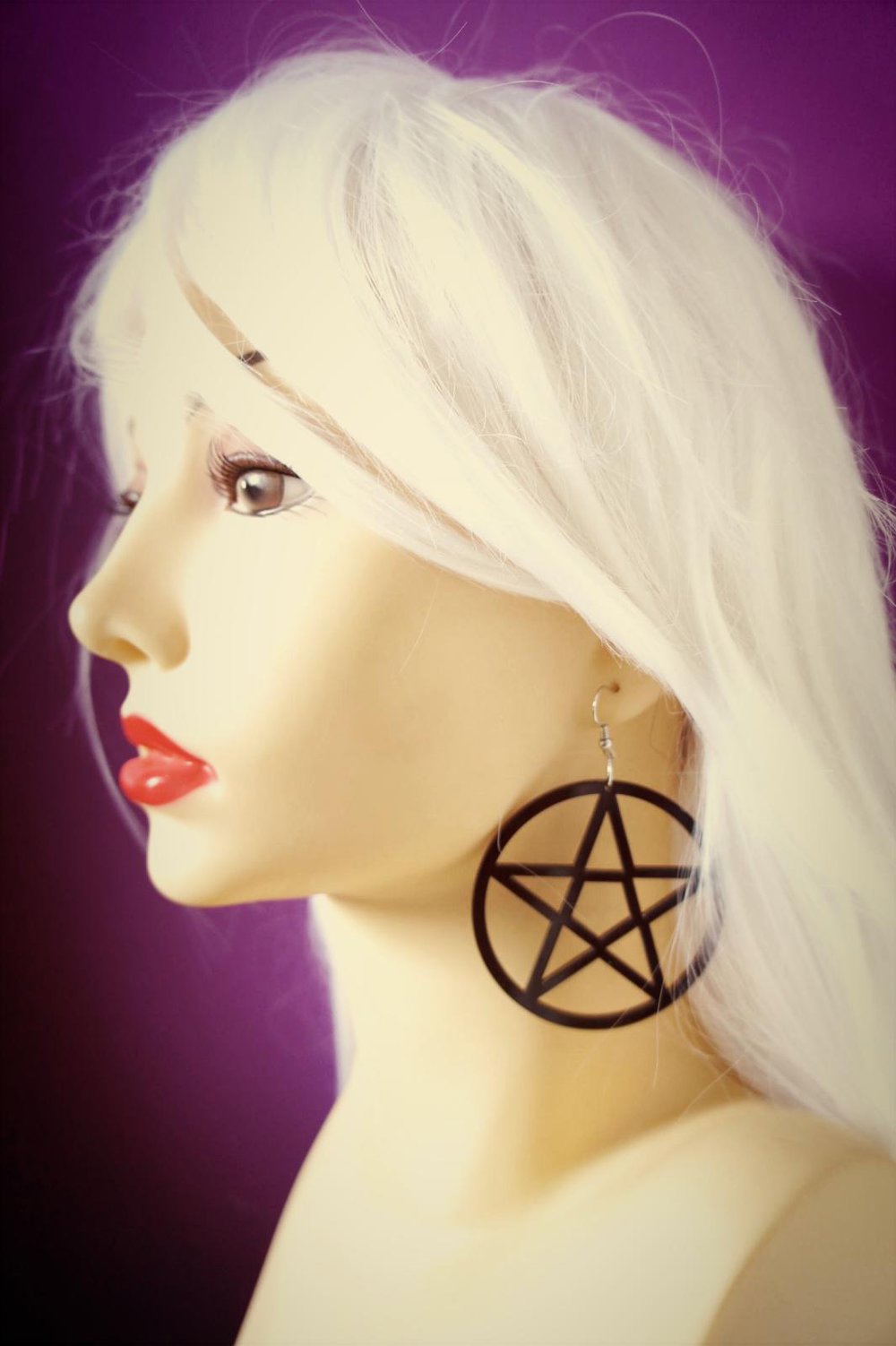 - Pentagramm Stern Punk Gothic Ohrringe :: Kleiderkorb.de