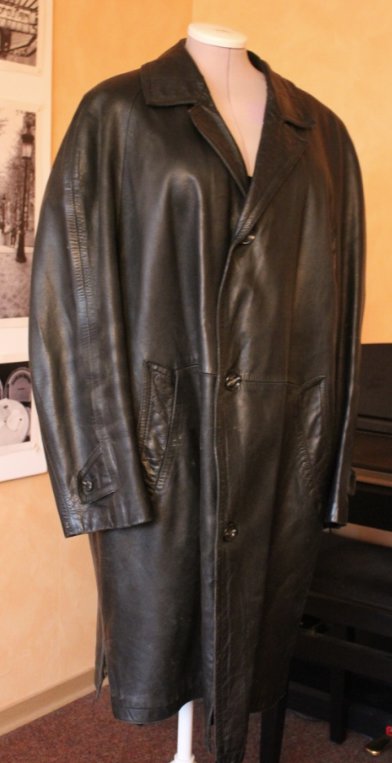 - ungewöhnlicher Ledermantel, vermutlich 40er Jahre? :: Kleiderkorb.de
