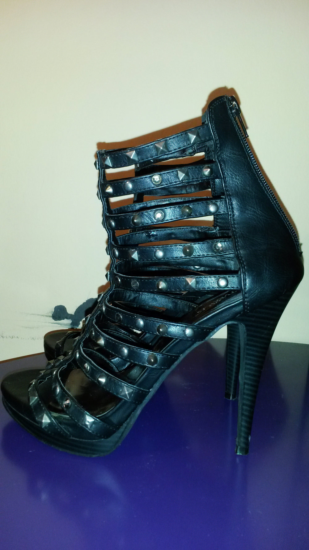 Catwalk - High Heels Gladiator Nieten Deichmann 39 :: Kleiderkorb.de