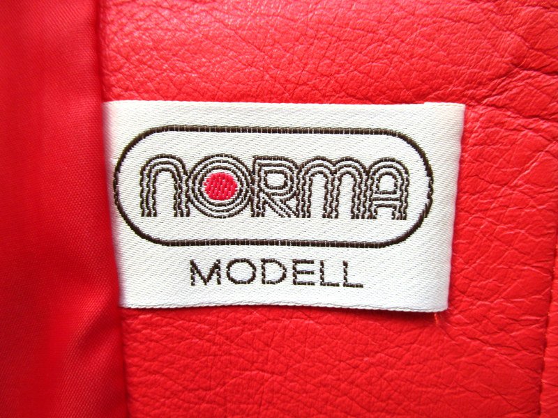 norma modell - norma, Luxus, echt Lederjacke Blazer, Gr.38, Rot ...