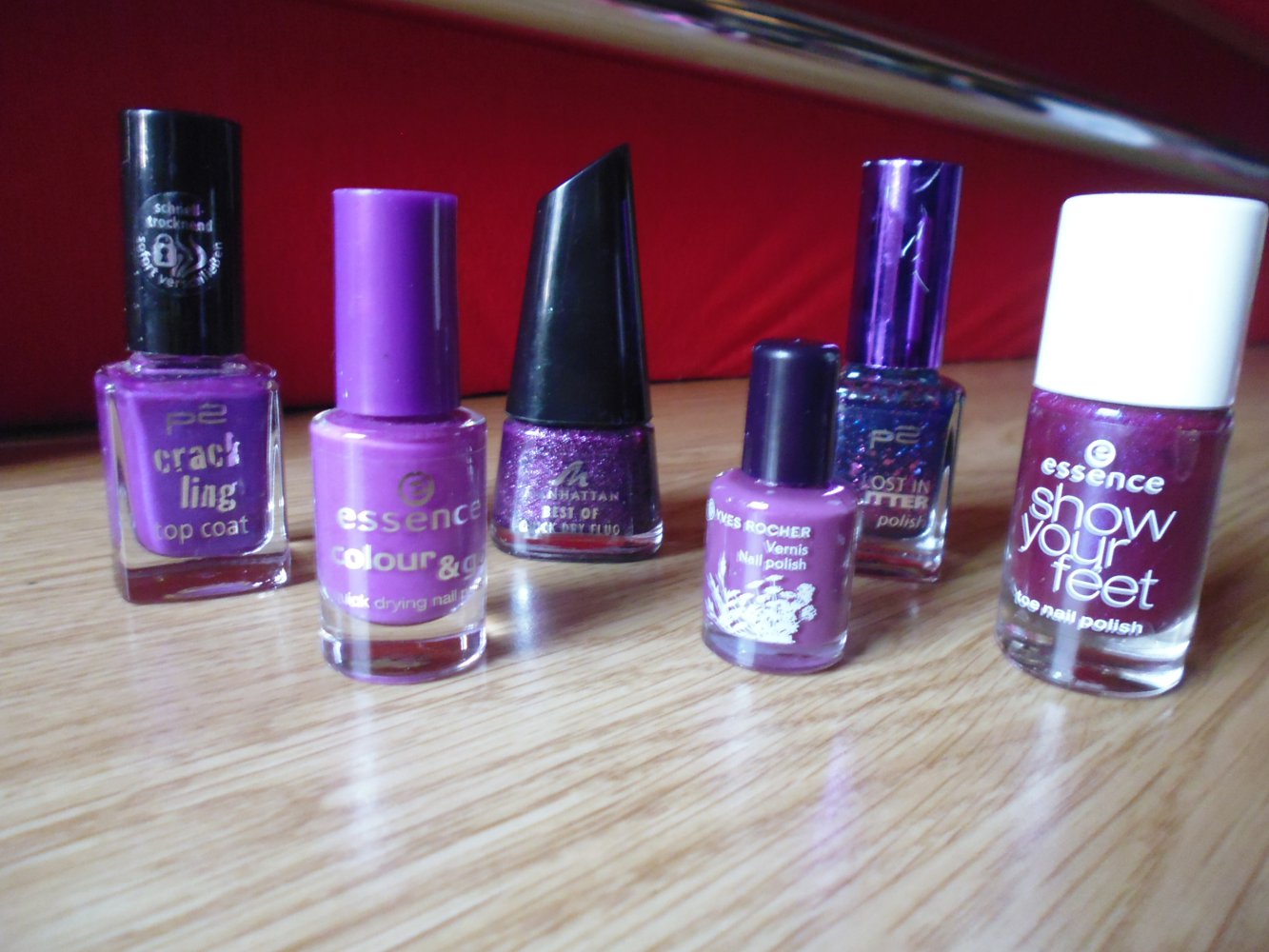 Manhattan, essence, p2, Yves Rocher - Nagellack Paket Violet Berry lila ...